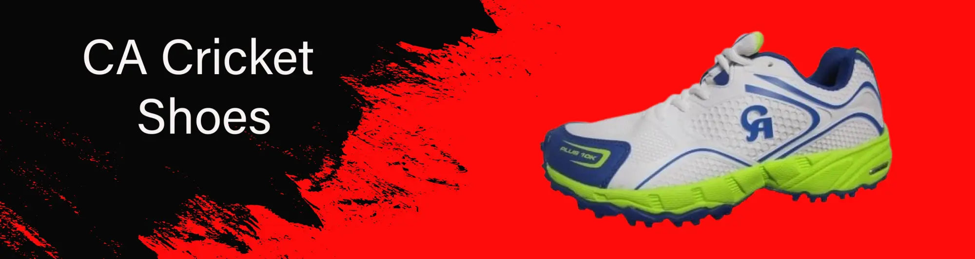 CA Sports Cricket Shoes | Metal Spike | Rubber Sole |Cricket Equipment